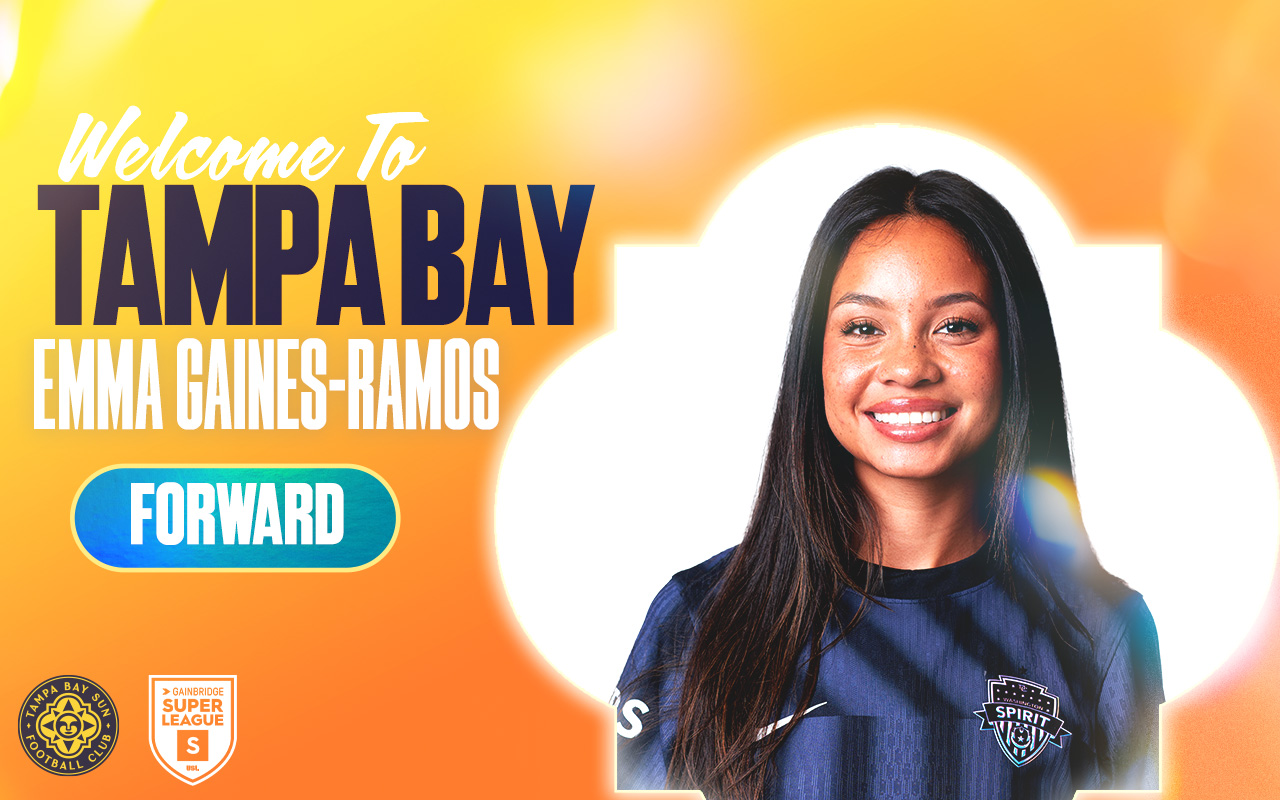 Tampa Bay Sun FC Acquire Emma Gaines-Ramos on loan from Washington ...