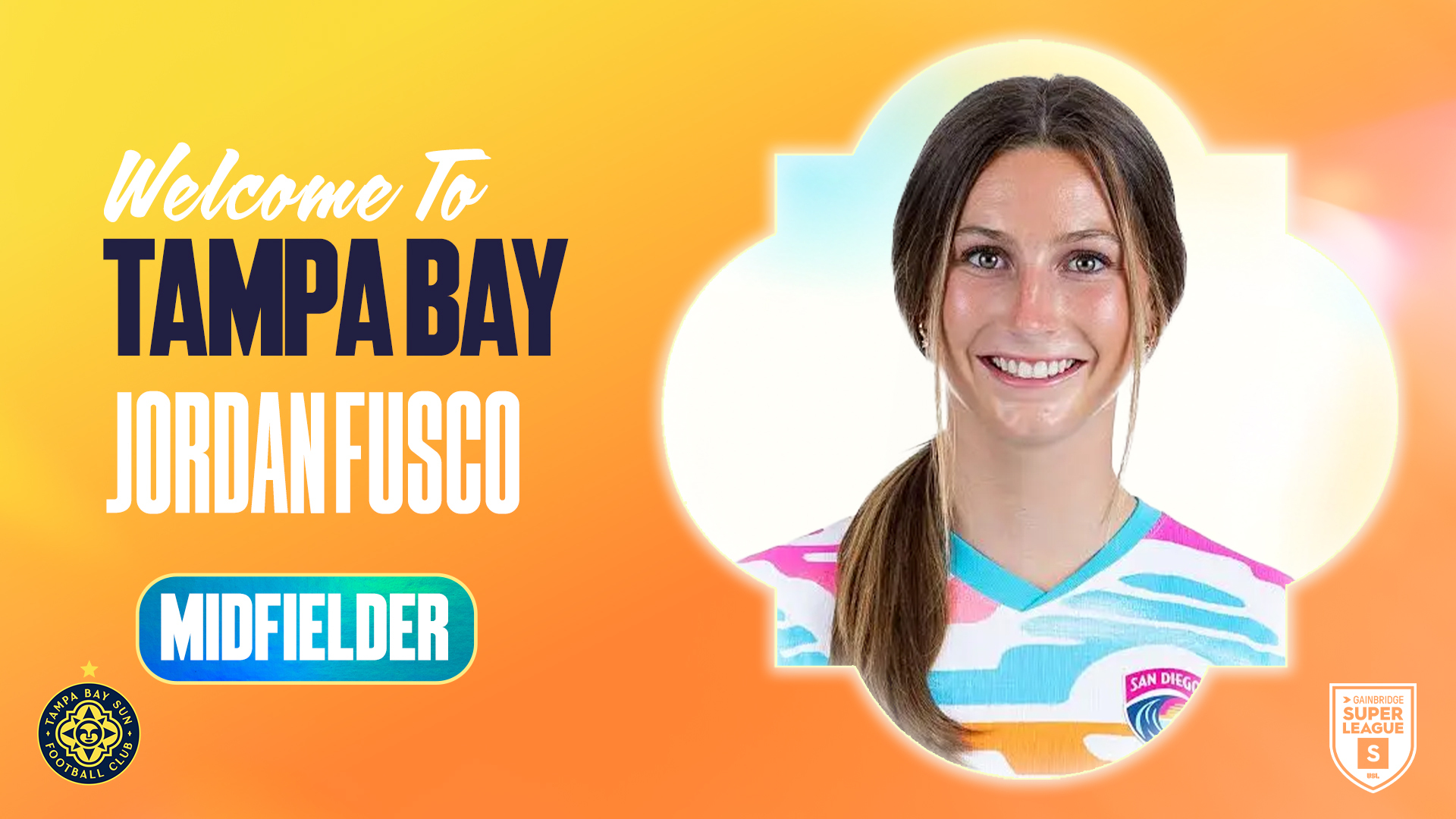 Tampa Bay Sun FC Acquires Jordan Fusco on Loan from San Diego Wave FC ...